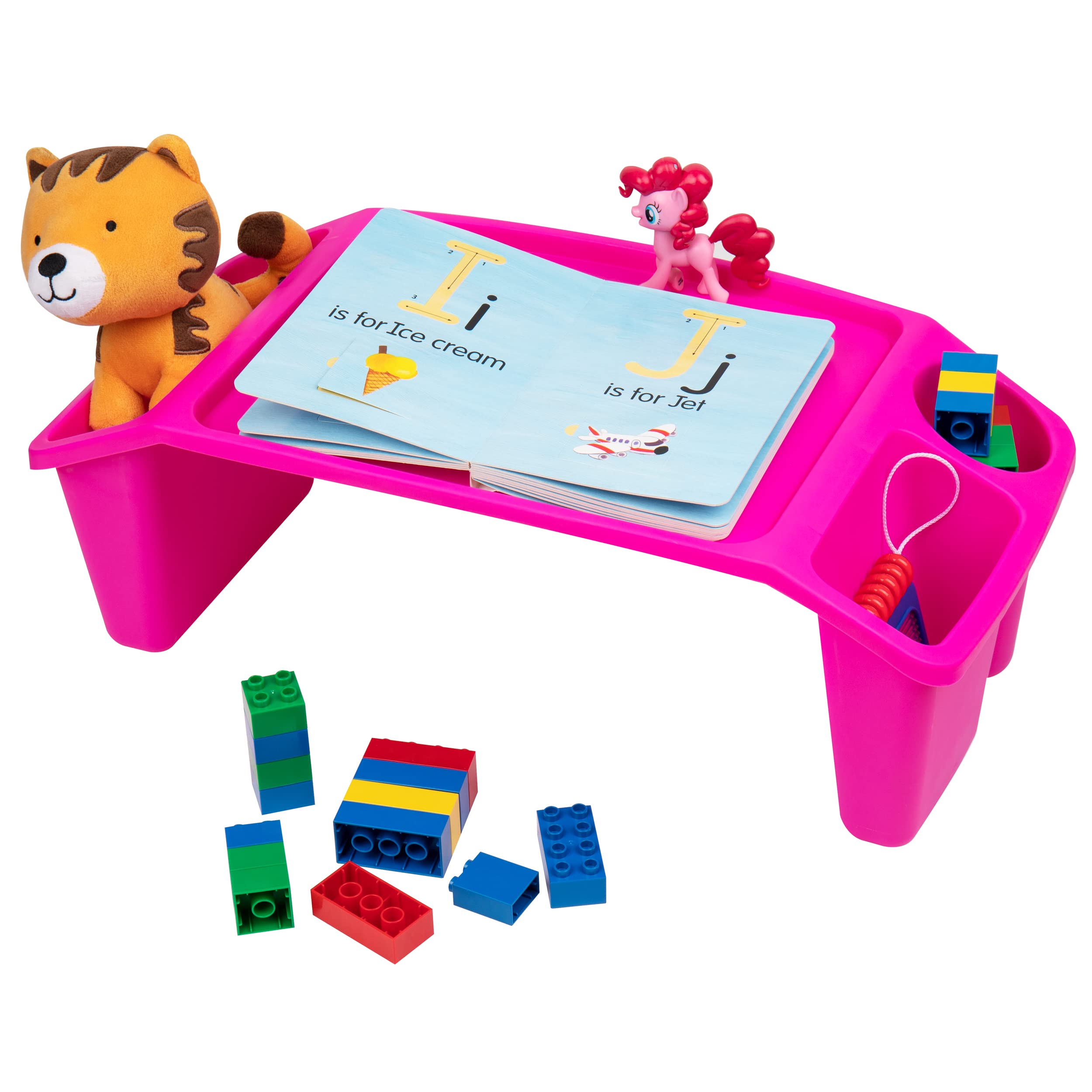 Snapklik.com : Kids Lap Desk, Activity Tray, Drawing, Stackable ...
