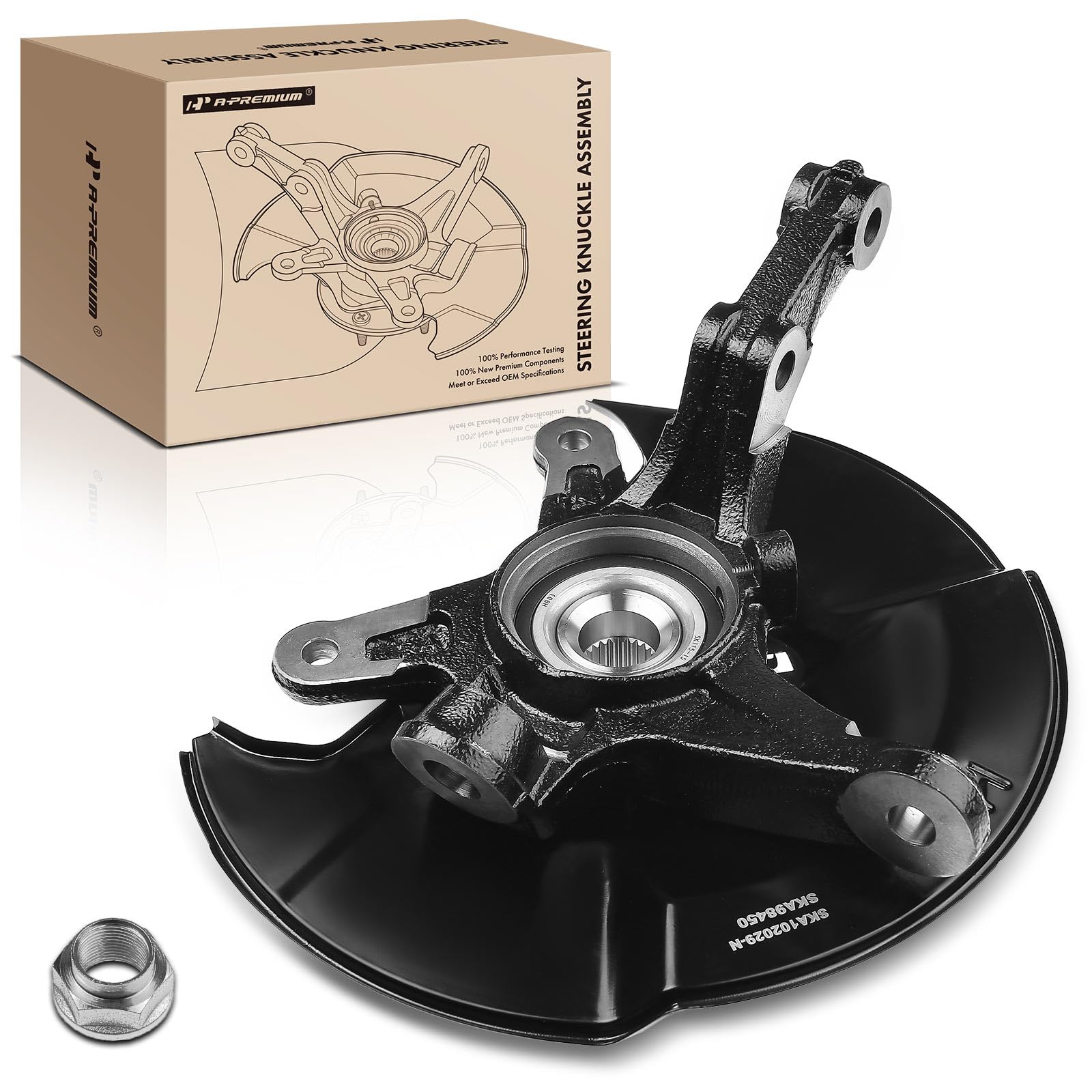 A-Premium Front Steering Knuckle & Wheel Bearing Hub Assembly ...