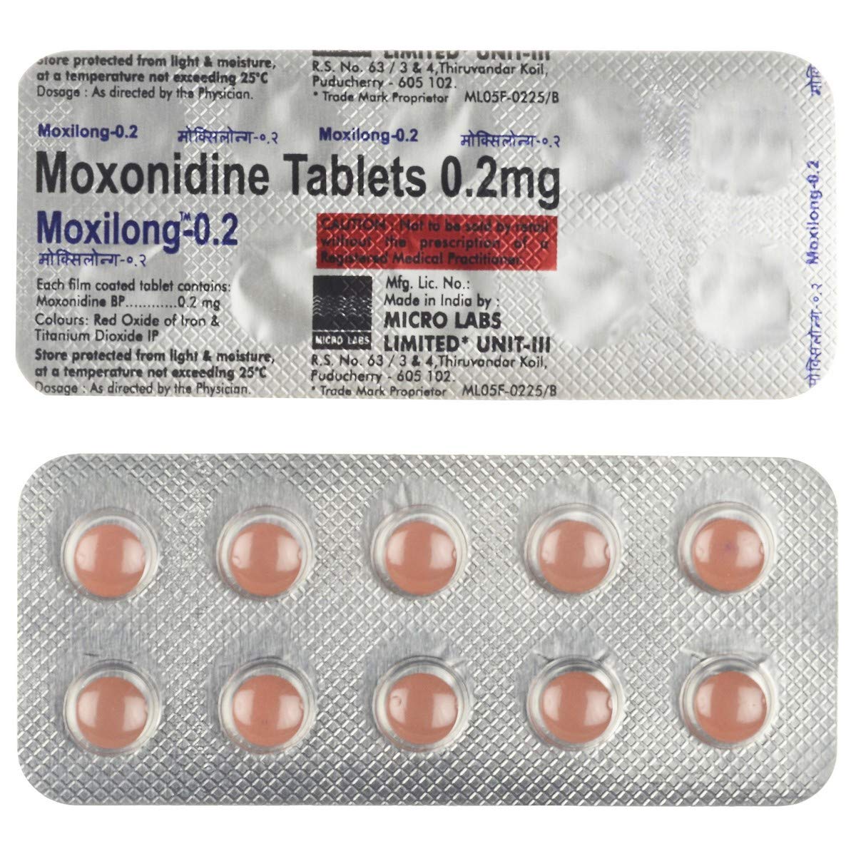 Moxilong 0.2 - Strip of 10 Tablets : Amazon.in: Health & Personal Care