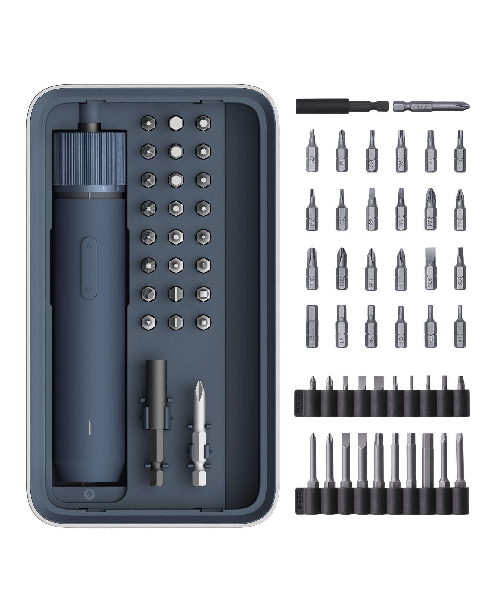 Snapklik.com : Electric Screwdriver Rechargeable,25+20 Extra Bits ...
