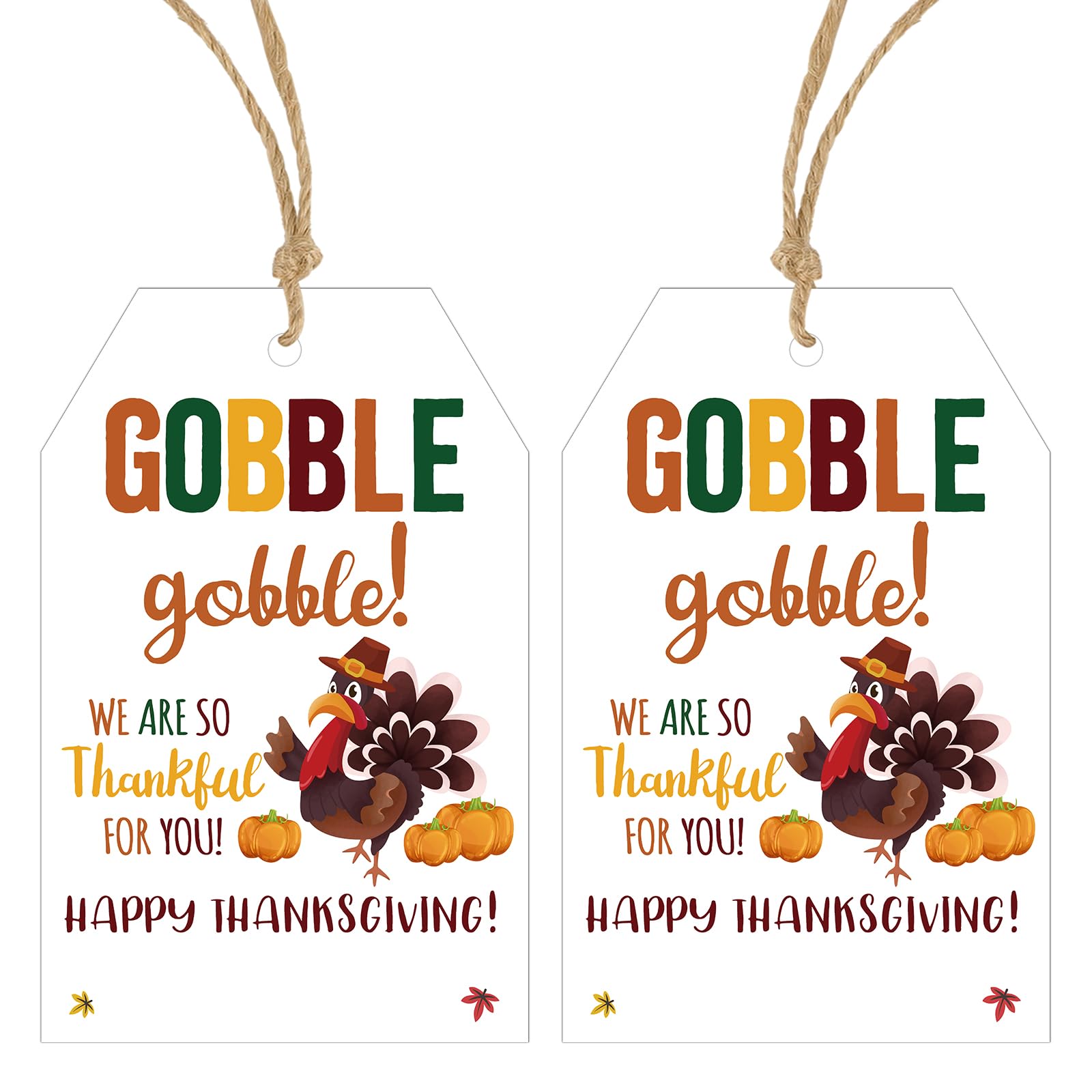 Amazon.com: Anwyll Happy Thanksgiving Tags,100Pcs Thanksgiving Gift ...