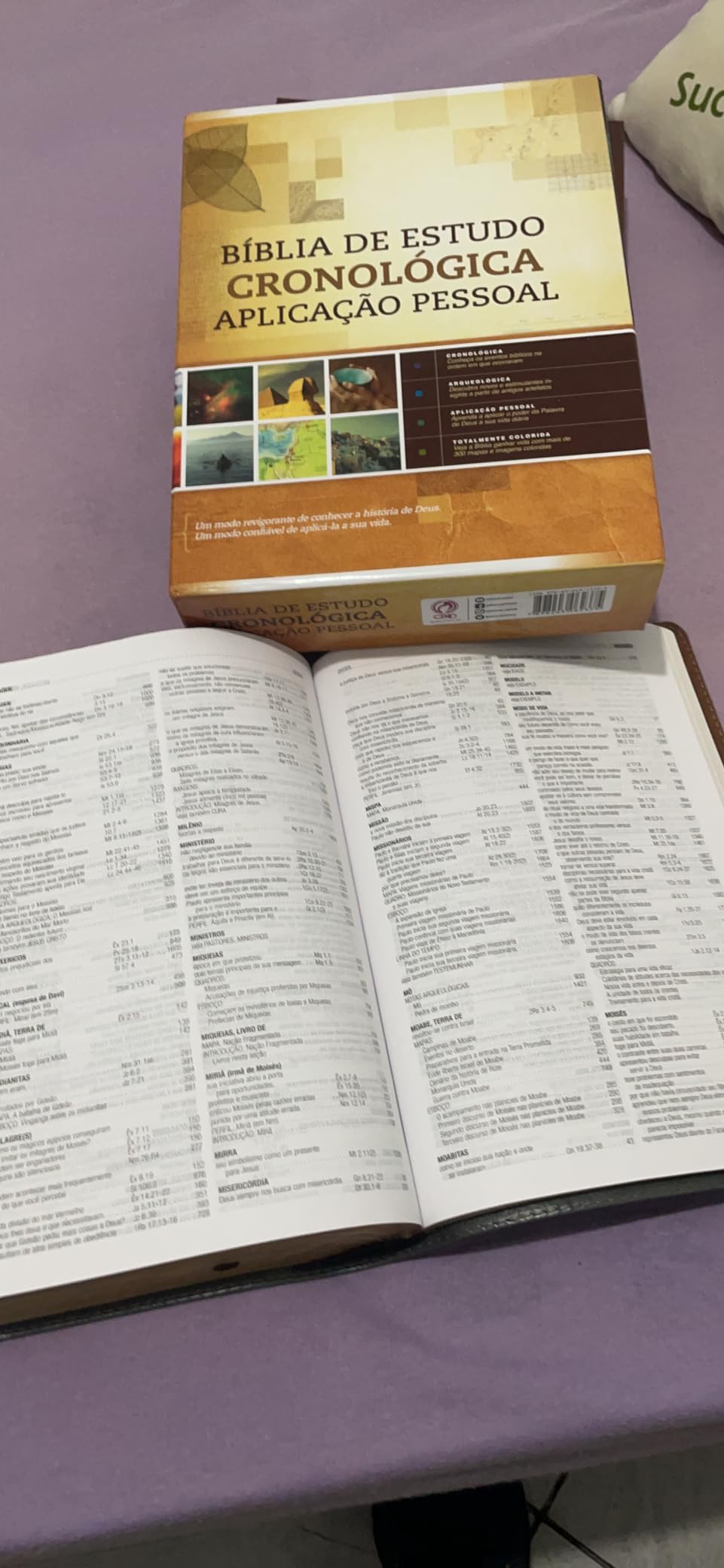 Bíblia de Estudo NVI - Capa Azul índigo - Capa Luxo | Amazon.com.br