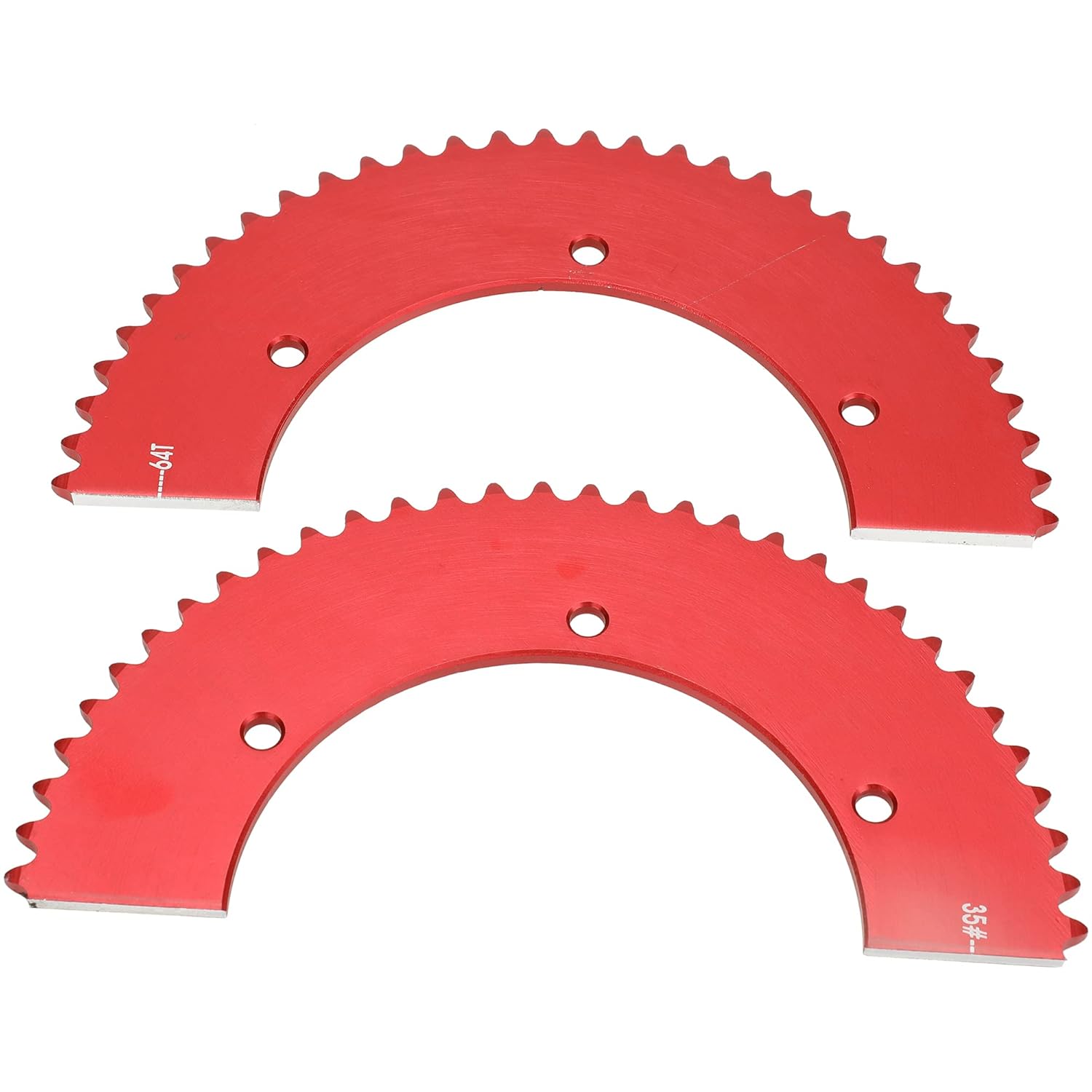 Amazon.com: GREHUA Universal Split Sprocket #35 Chain 64 Tooth Rear ...