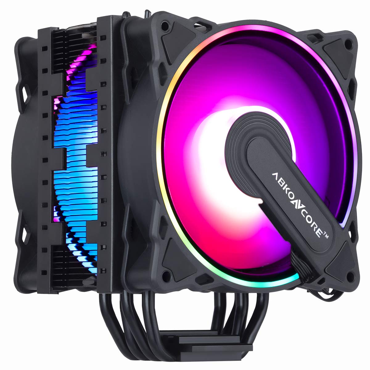 Buy ABKONCORE RGB CPU Cooler CT404B, 4 Continuous Direct Contact ...