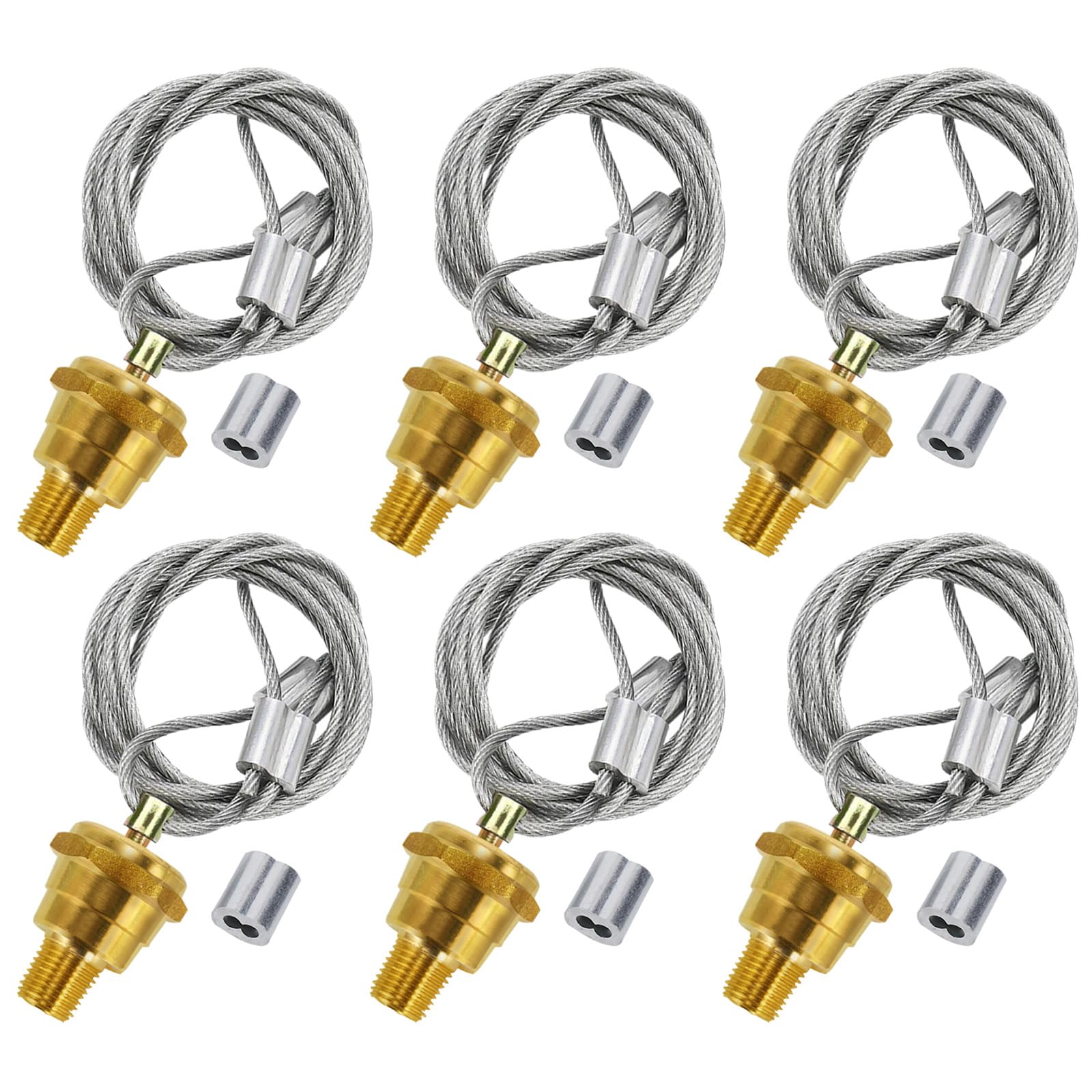 Amazon.com: Air Tank Drain Valve with 60" Cable Valve (5 FT), Air ...