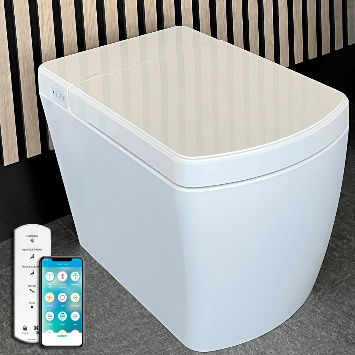 Nashi - Inodoro Japones Inteligente | Inodoro con Bidet | App Móvil ...