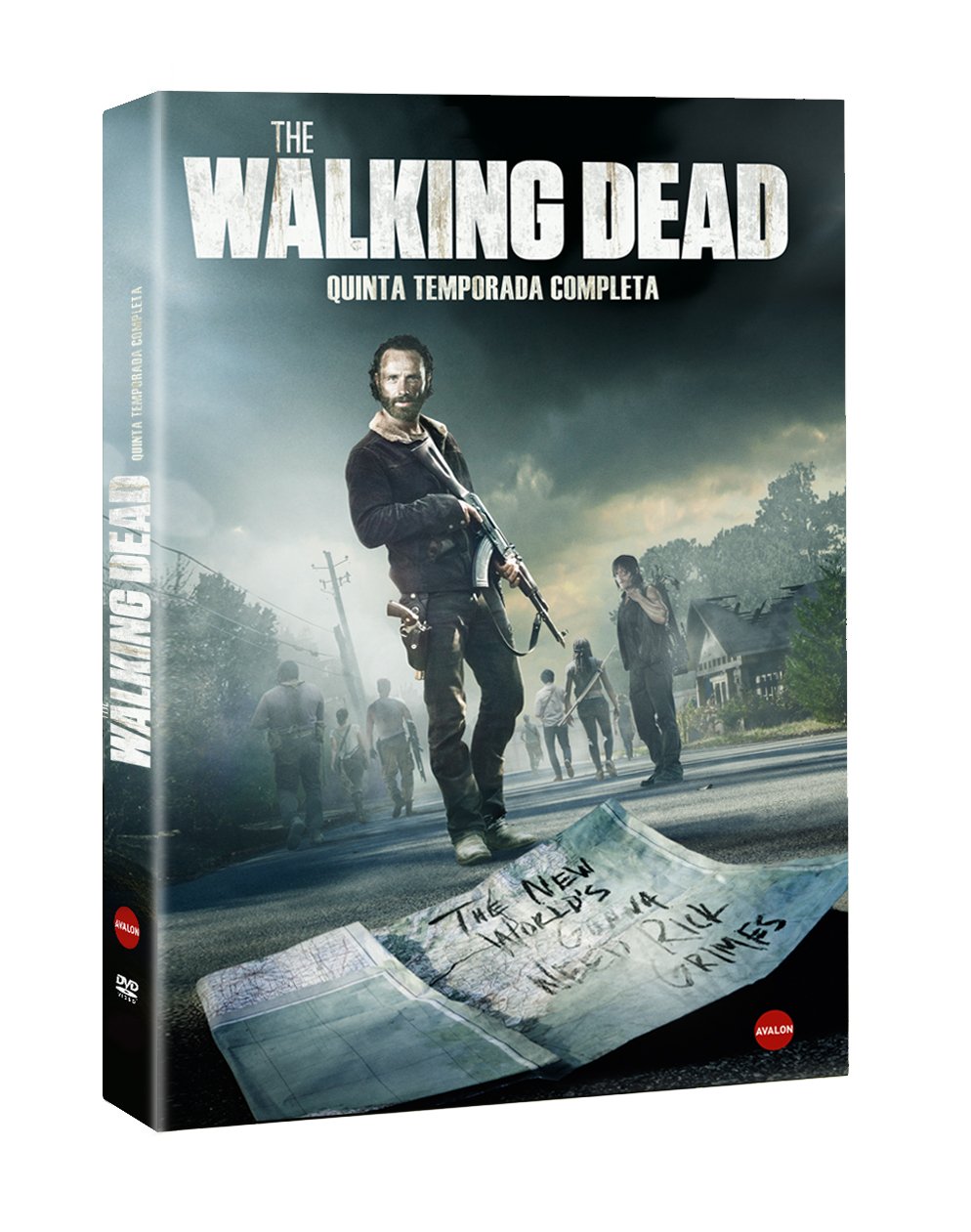El Cartel Promocional De La Temporada 5 De The Walking Dead
