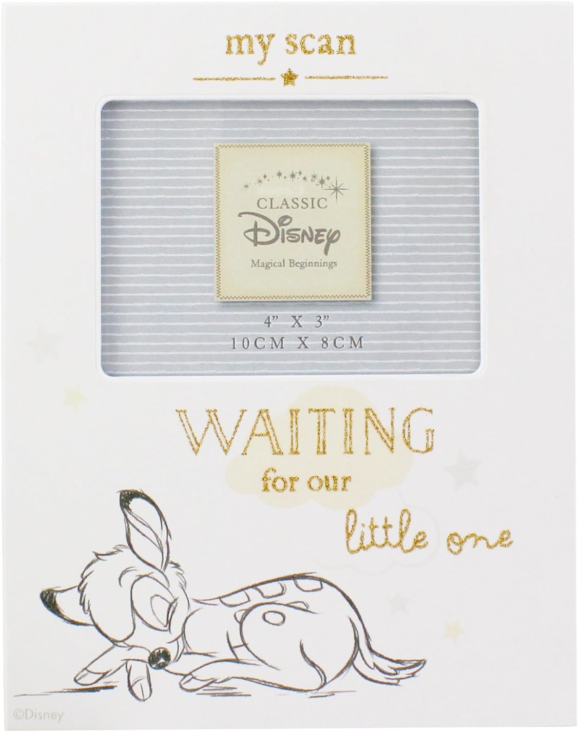 Amazon.com: Disney Bambi My Scan baby Photo Frame 4x3