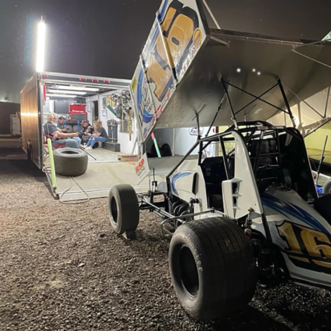 Amazon.com: Racing Trailer Pit Light – Single 5 Foot Pole 10,000 Lumens ...