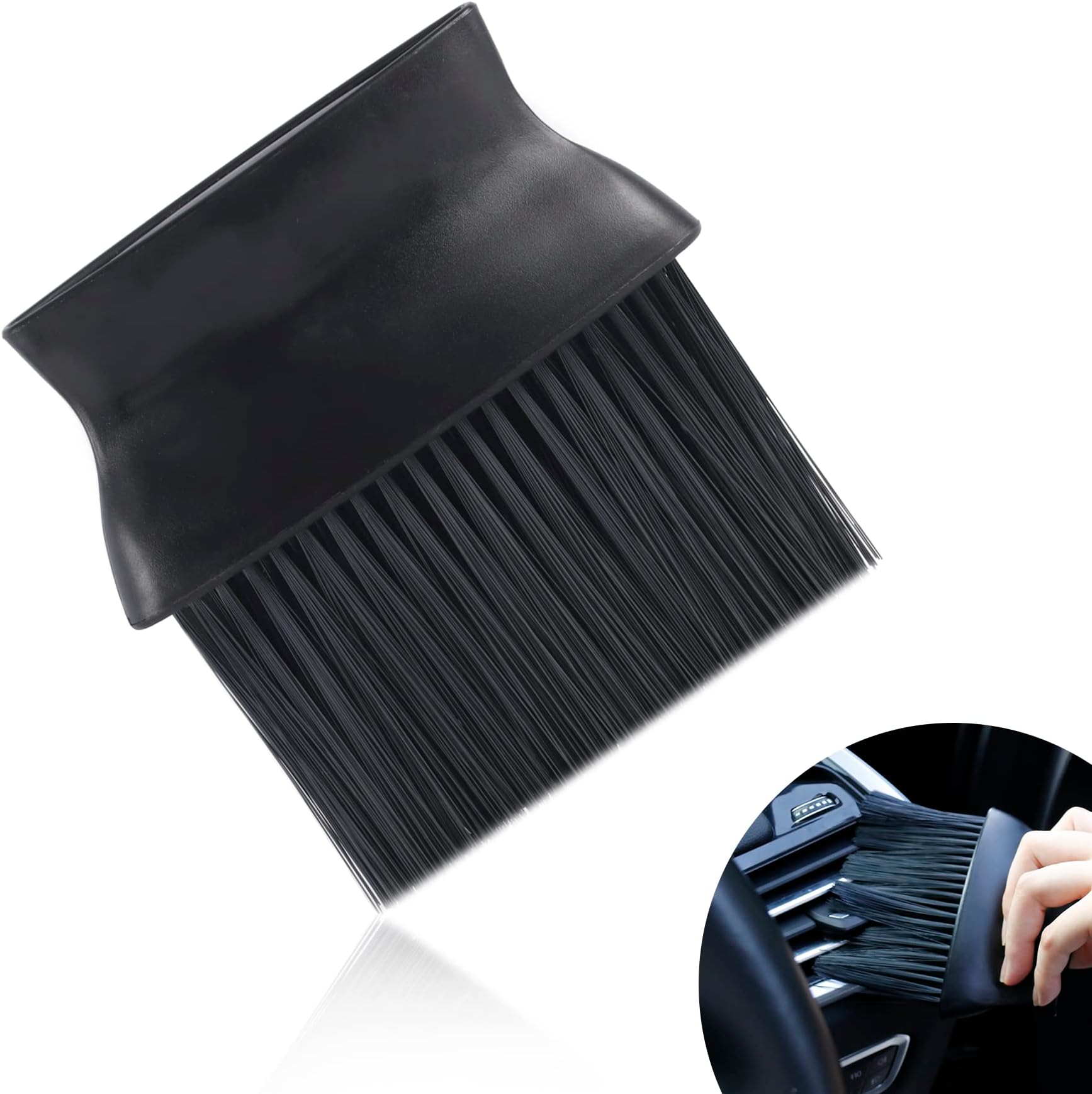 Amazon.com: Amiss Car Detailing Brush, Auto Interior Dust Brush, Long ...