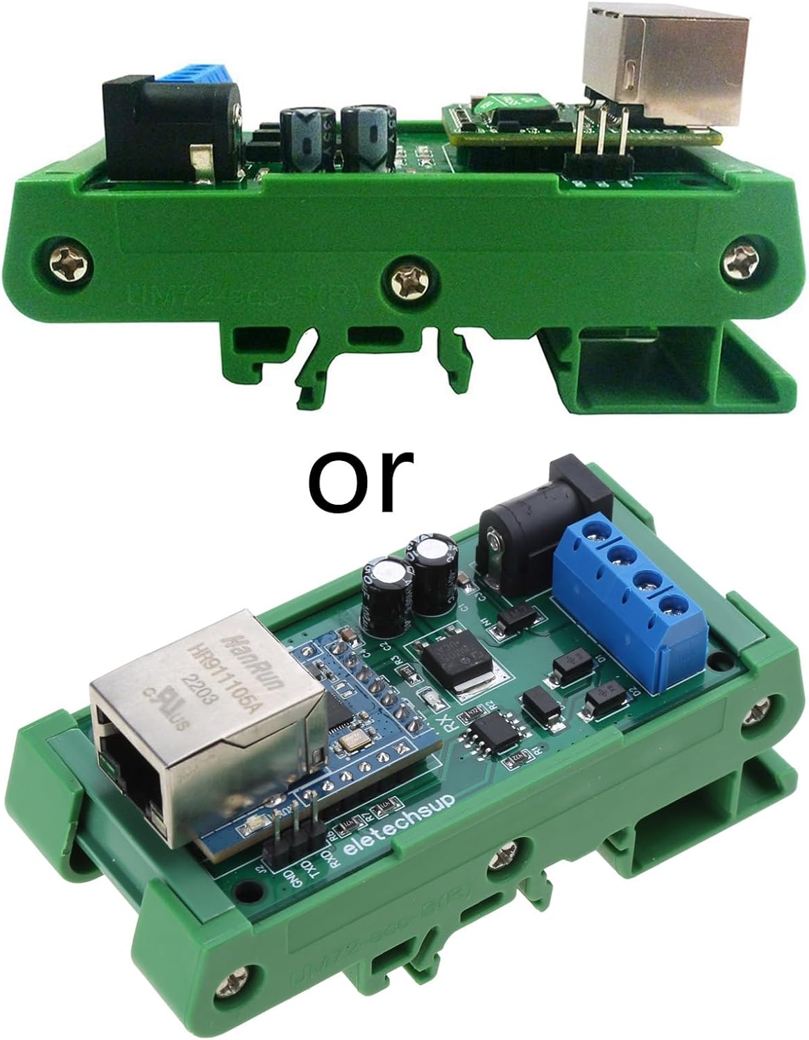 ET69C02 Ethernet Networks Modbus Industrial RJ45 to RS485 Converter UDP ...