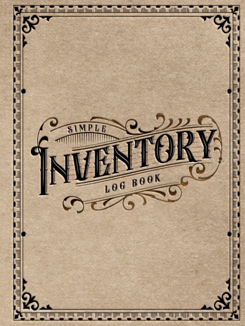 Amazon.com: Inventory Log Book Tracker: Simple Inventory Log Book For ...