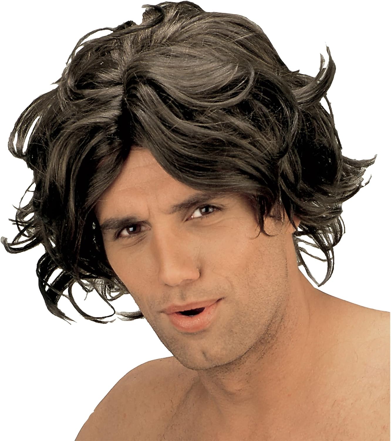 Jungle Man Tarzan Wig for Fancy Dress Costumes & Outfits Accessory ...