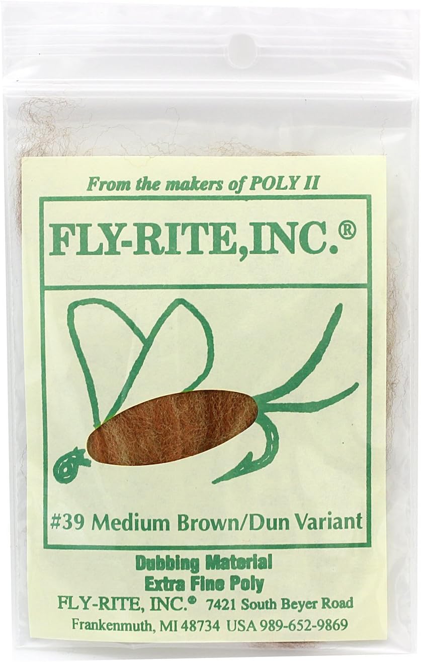 Amazon.com: Fly-RITE,INC Fly Light #39 Medium Brown Dunvariant ...