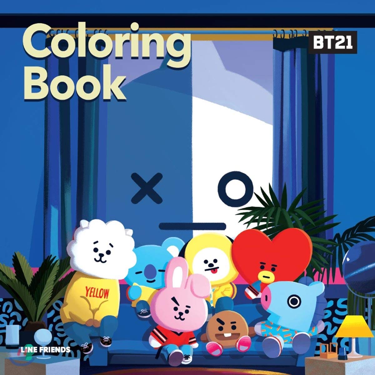 BT21 Coloring Book (Korean Edition): Editorial Department ...