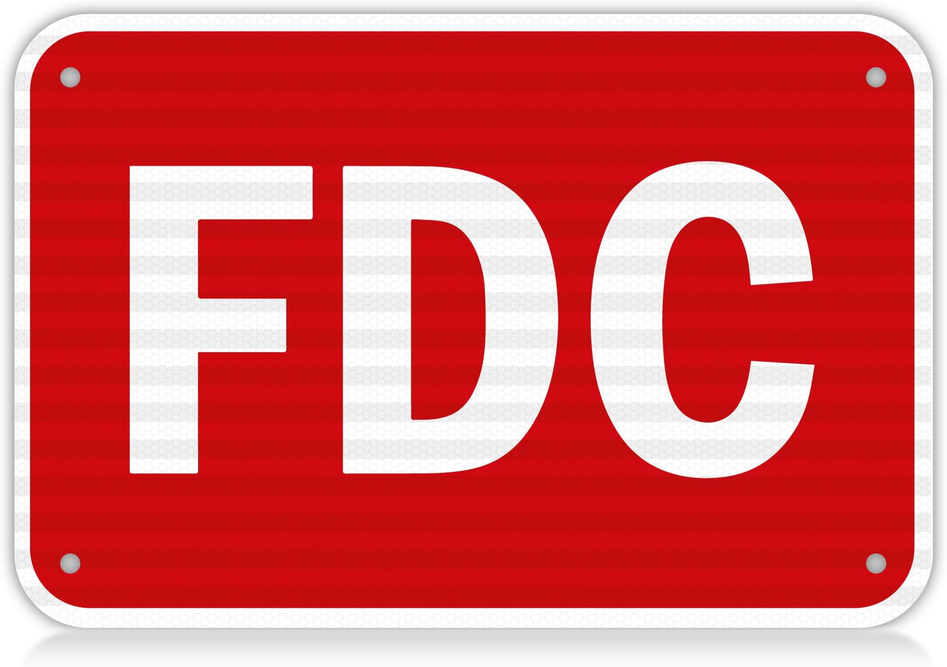 Amazon.com: FDC Sign 12" x 18", 60 MIL Engineer Grade Honeycomb ...