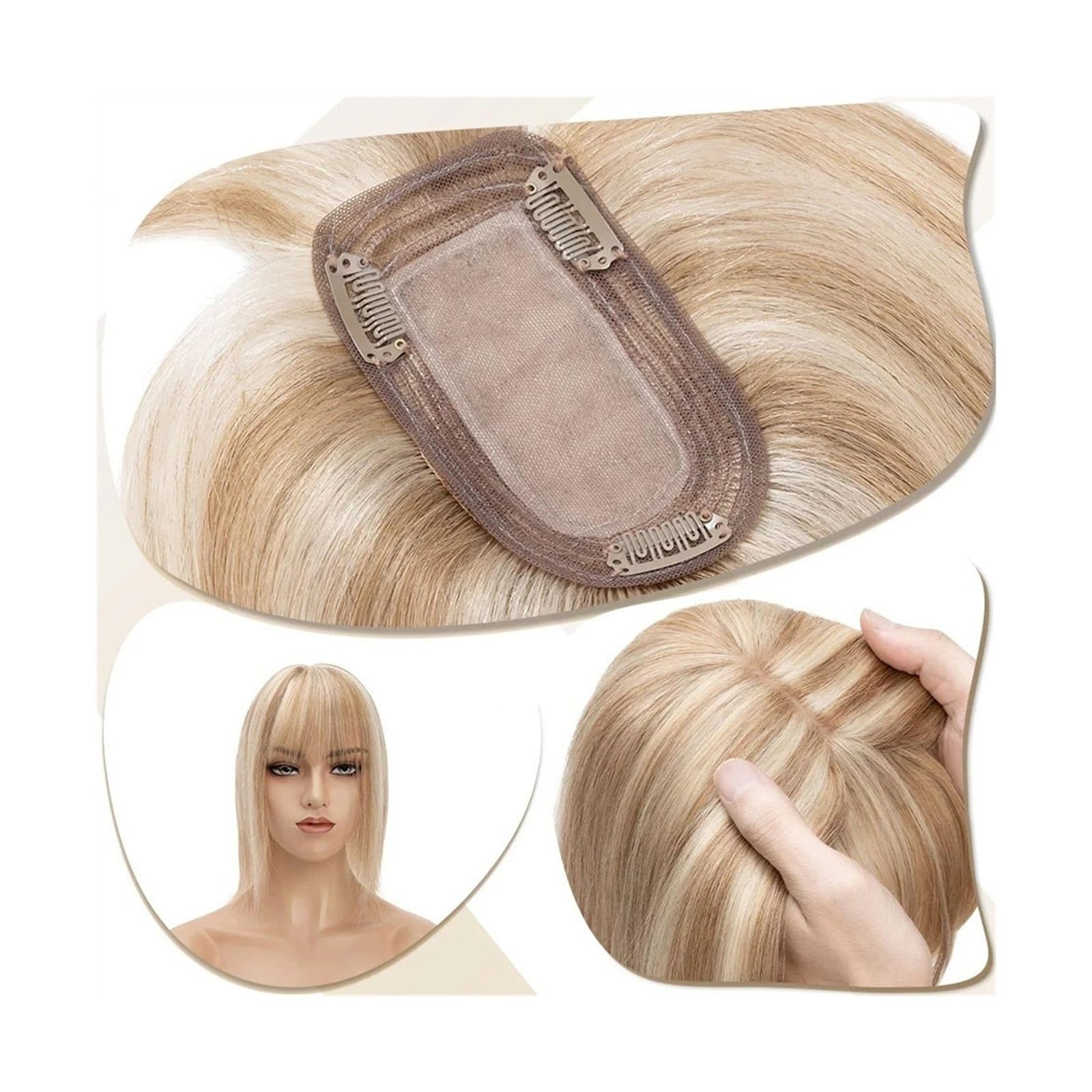 Pony Voor Steil Haar Clip In Ponys Haarteile Nach Look Haarteile