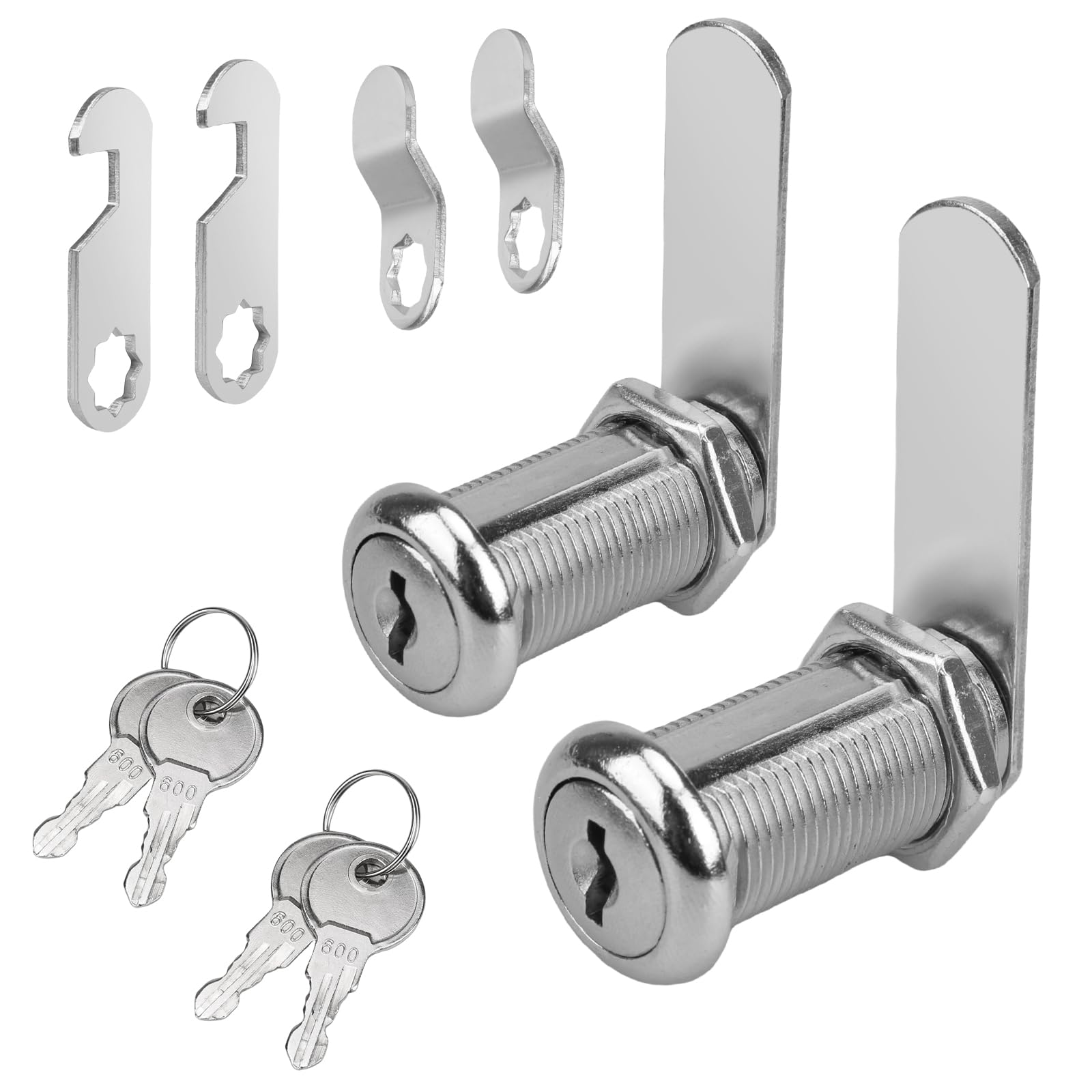 Cam Locks Cabinet Locks, 1-3/8'' (Length) Cabinet Cam Lock Set Fits on ...