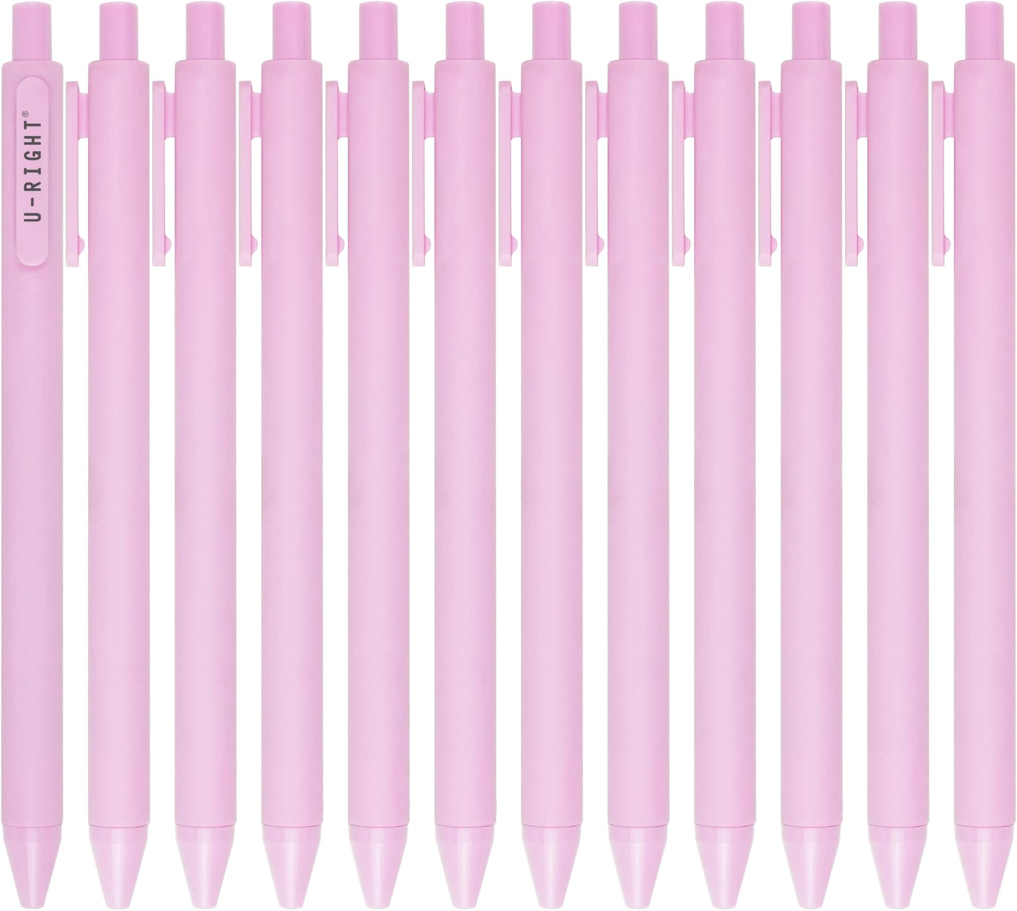 Amazon.com: Jinja Brands 12-Pack of Adorable Cute Pink Ballpoint Gel ...