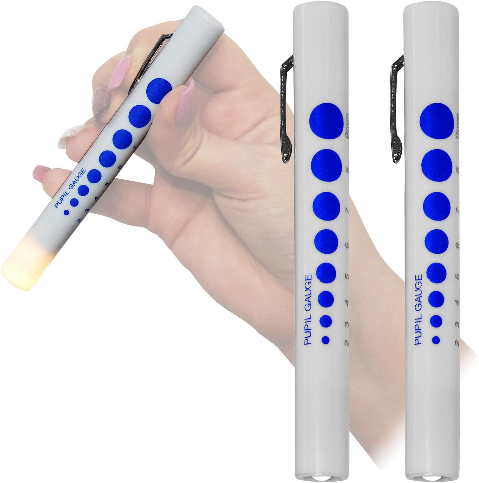 Qualicare First Aid Pupil Gauge Doctors Nurses Medical Pen Light Torch ...