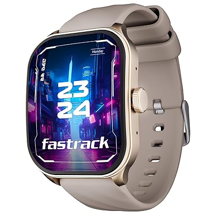 Fastrack FS1 Pro Smartwatch|1.96 Inches Super AMOLED Arched Display ...