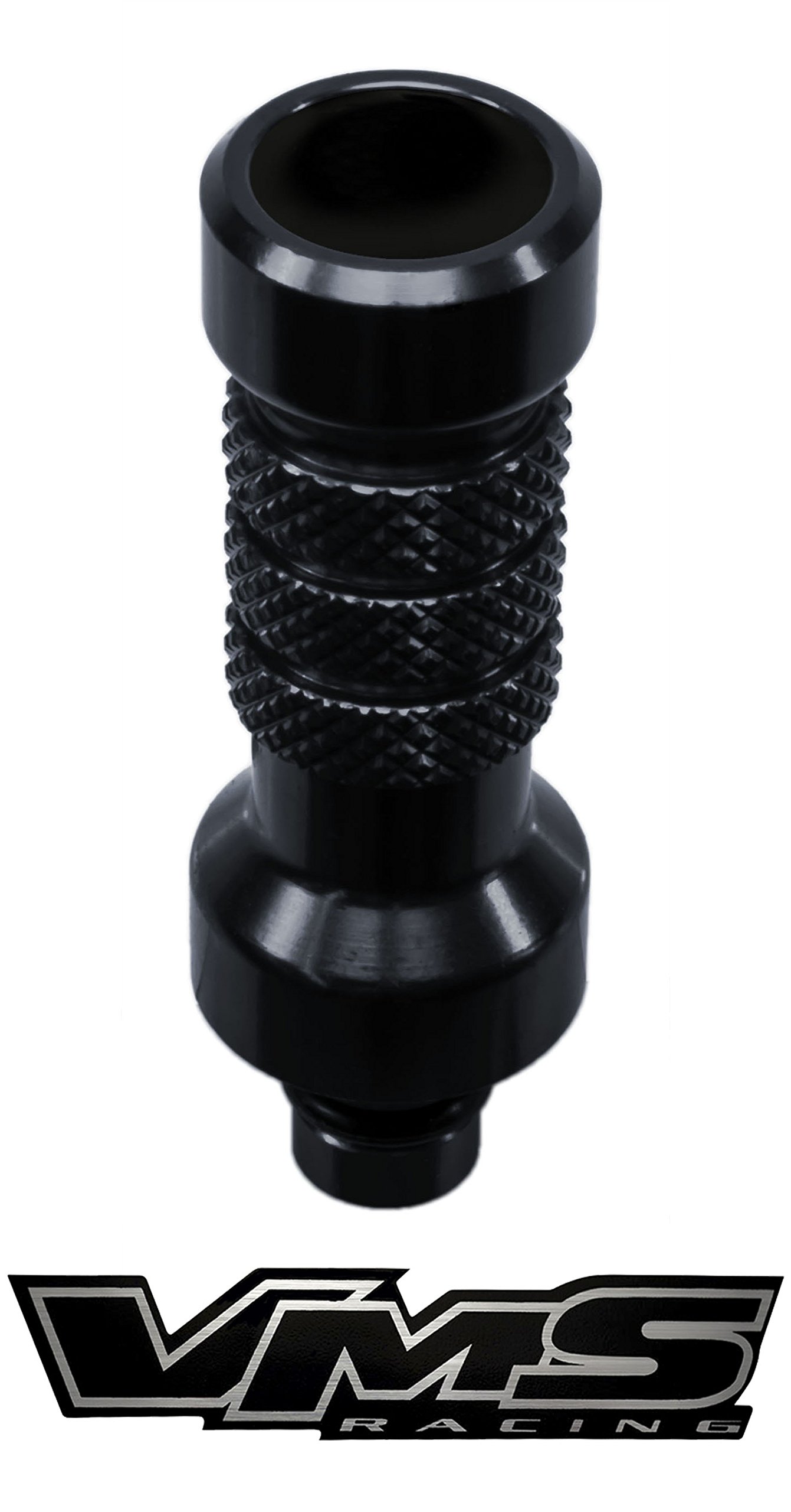 Amazon.com: VMS Racing BLACK Engine Oil DIPSTICK HANDLE in Billet ...