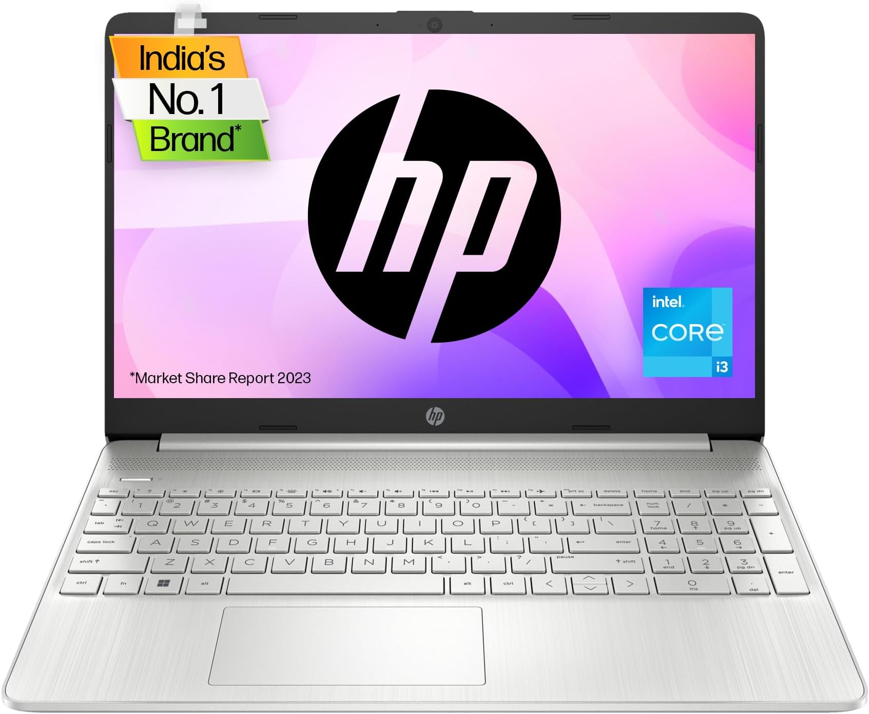 HP Laptop 15s, Intel Pentium Silver N6000, 15.6-inch (39.6 cm), HD, 8GB ...