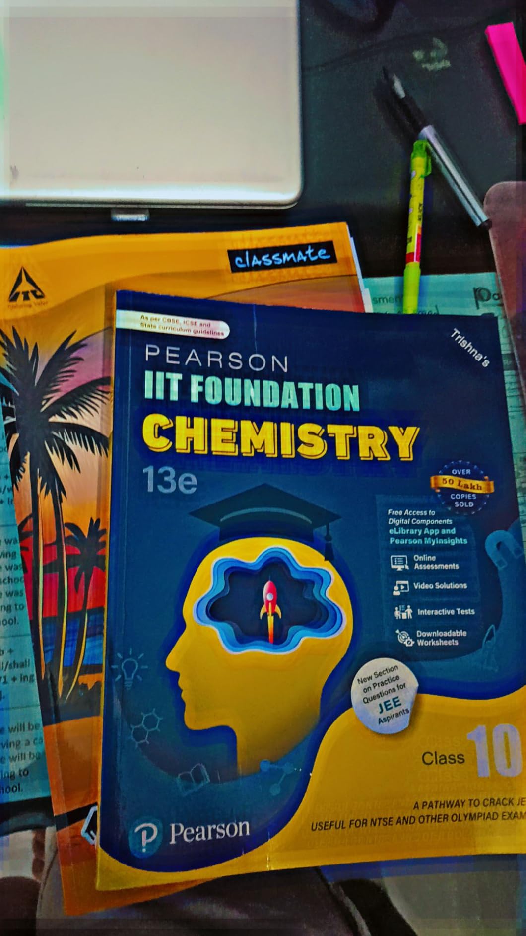 Buy Pearson IIT Foundation' 25 Chemistry Class 10 | For JEE, NTSE ...