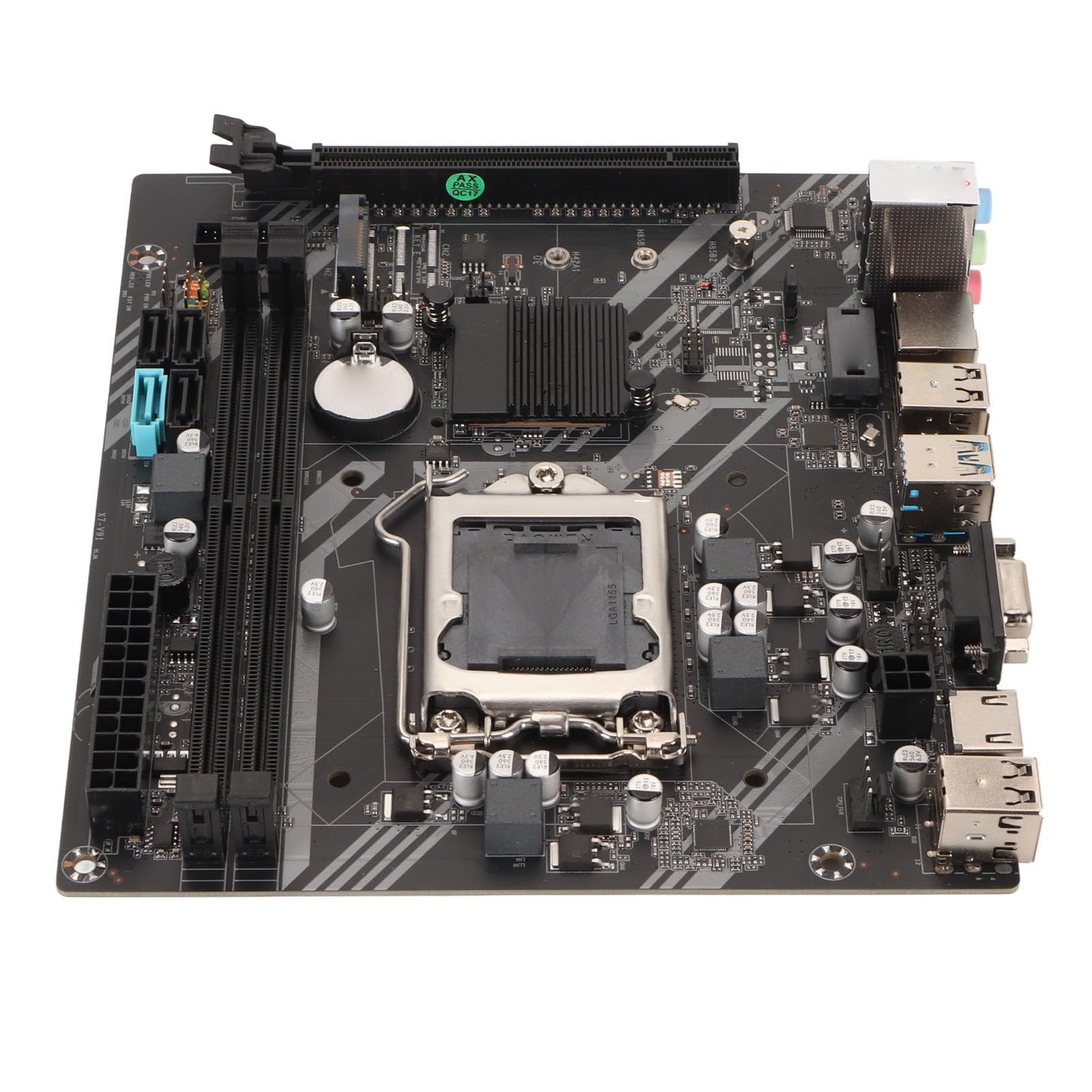 Tangxi B75 Gaming ATX Motherboard, LGA 1151 Dual Channel Computer Motherboards Support PCIe X16 ...