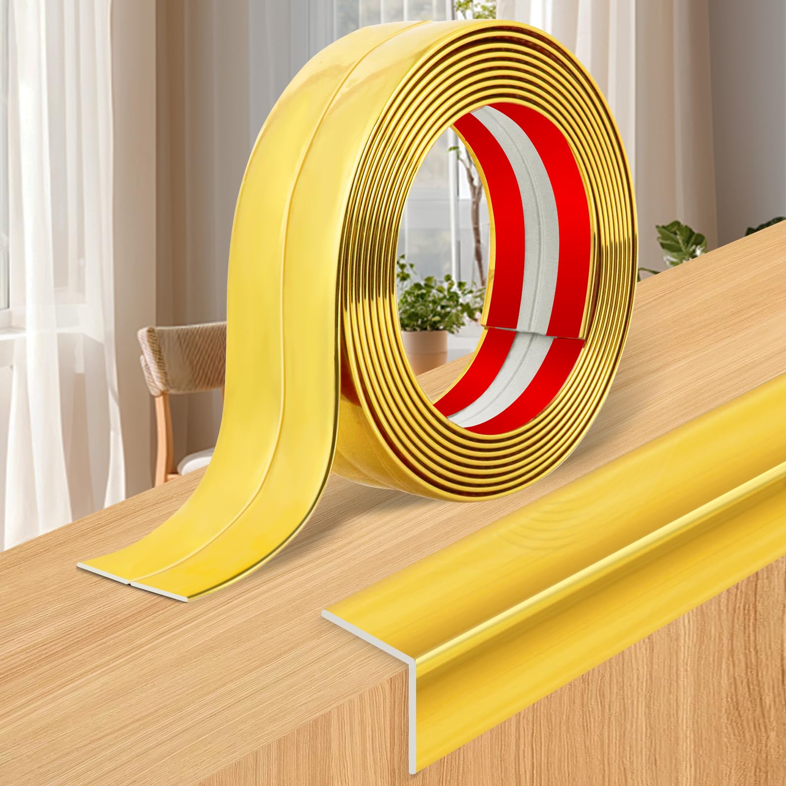 Amazon.com: Wall Corner Protector Moulding Trim Peel and Stick Molding ...