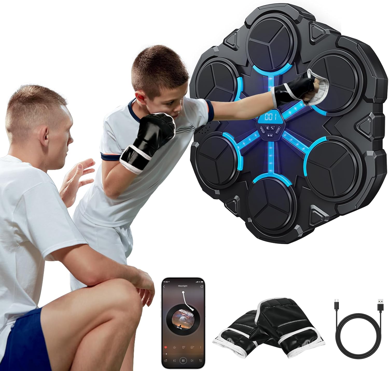 Jyyuehai Music Boxing Machine, Intelligent Boxing Music Workout Machine ...
