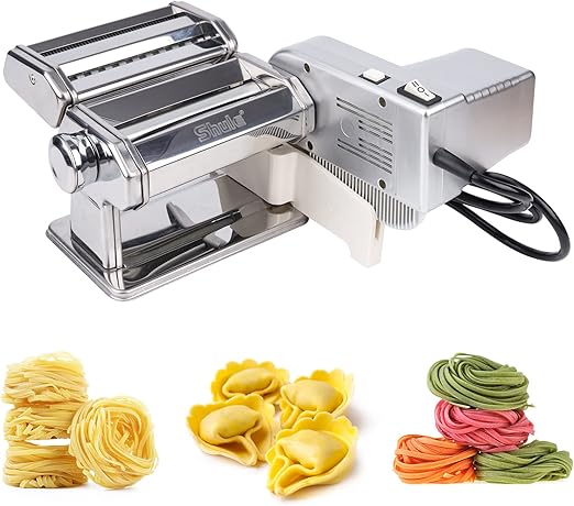 Amazon.com: Shule Electric Pasta Maker with Motor Automatic Pasta ...