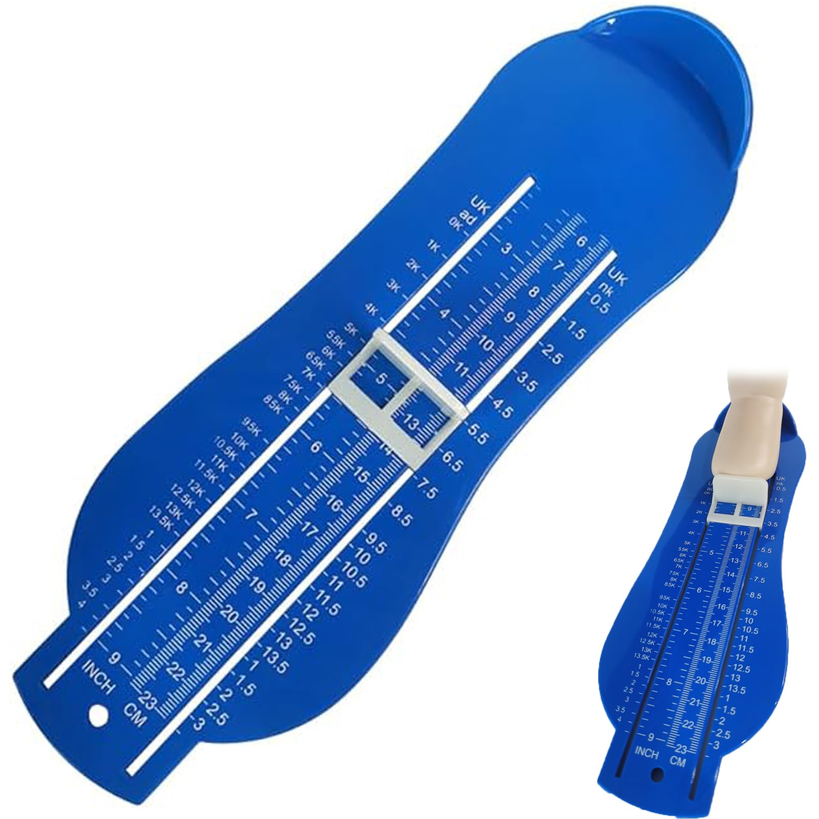 Kids Foot Measure Device - Durable & Portable Shoe Sizer for Children ...