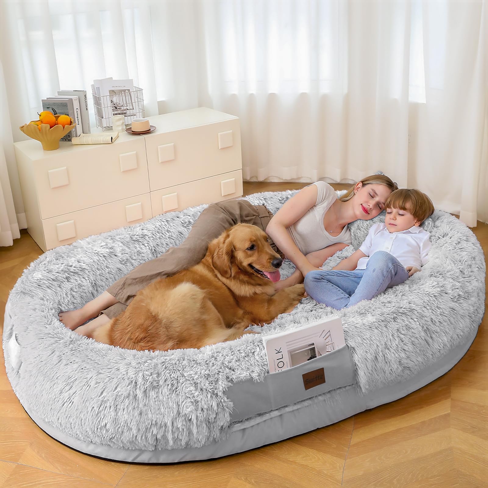 Amazon.com : Human Dog Bed for People Large - Bean Bag Adult Size Giant ...
