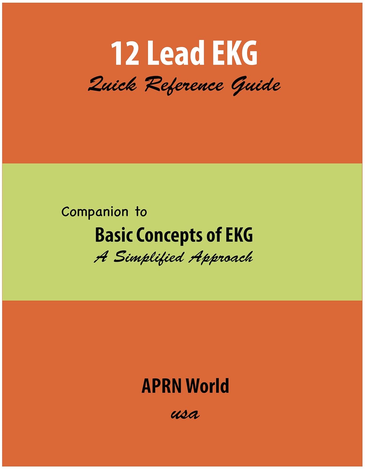 Amazon.com: 12 Lead EKG Quick Reference Guide eBook : Nair, Harilal: Books