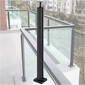 Amazon.com: Balustrade Posts Deck Balusters Glass Panel Balustrade ...