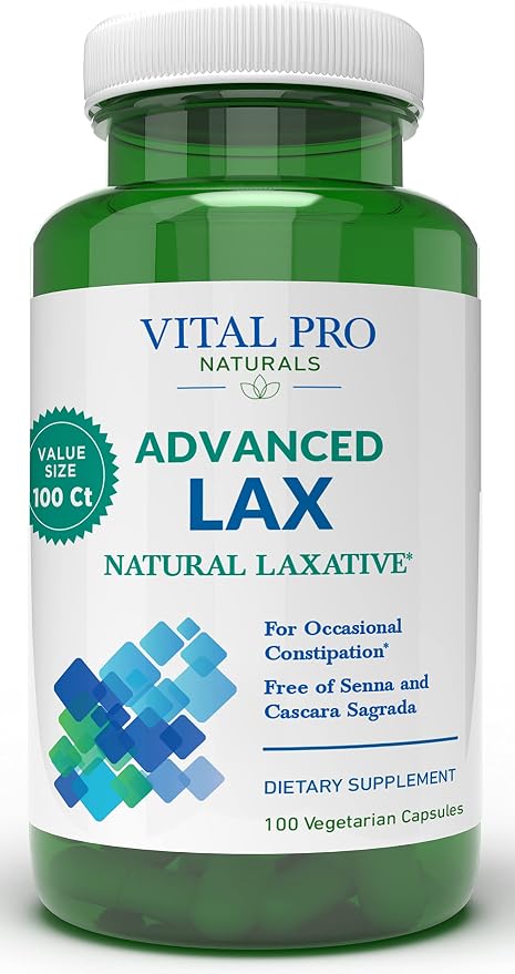 Amazon.com: Vital Pro Naturals - Advanced Lax Natural Laxative Formula ...