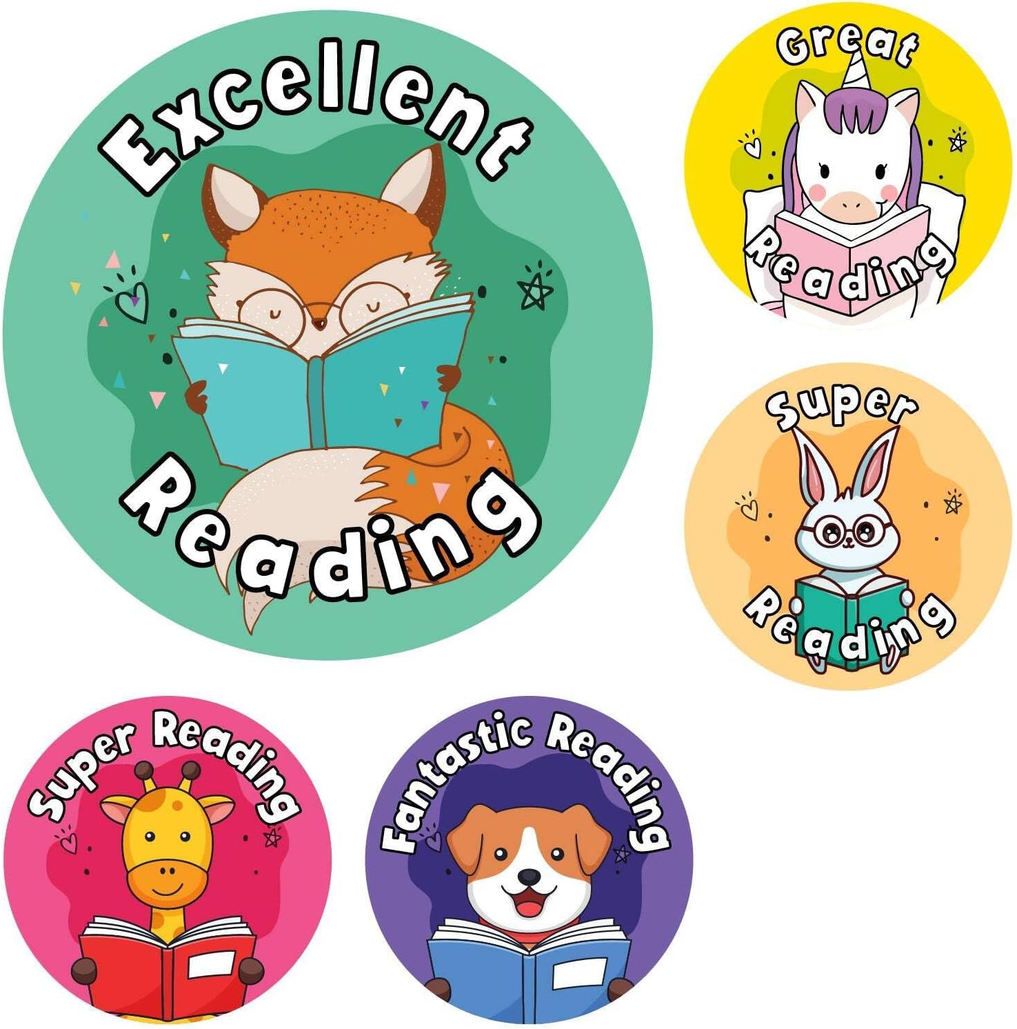 144 Super Writing Reward Stickers For Children, Teachers & Parents ...