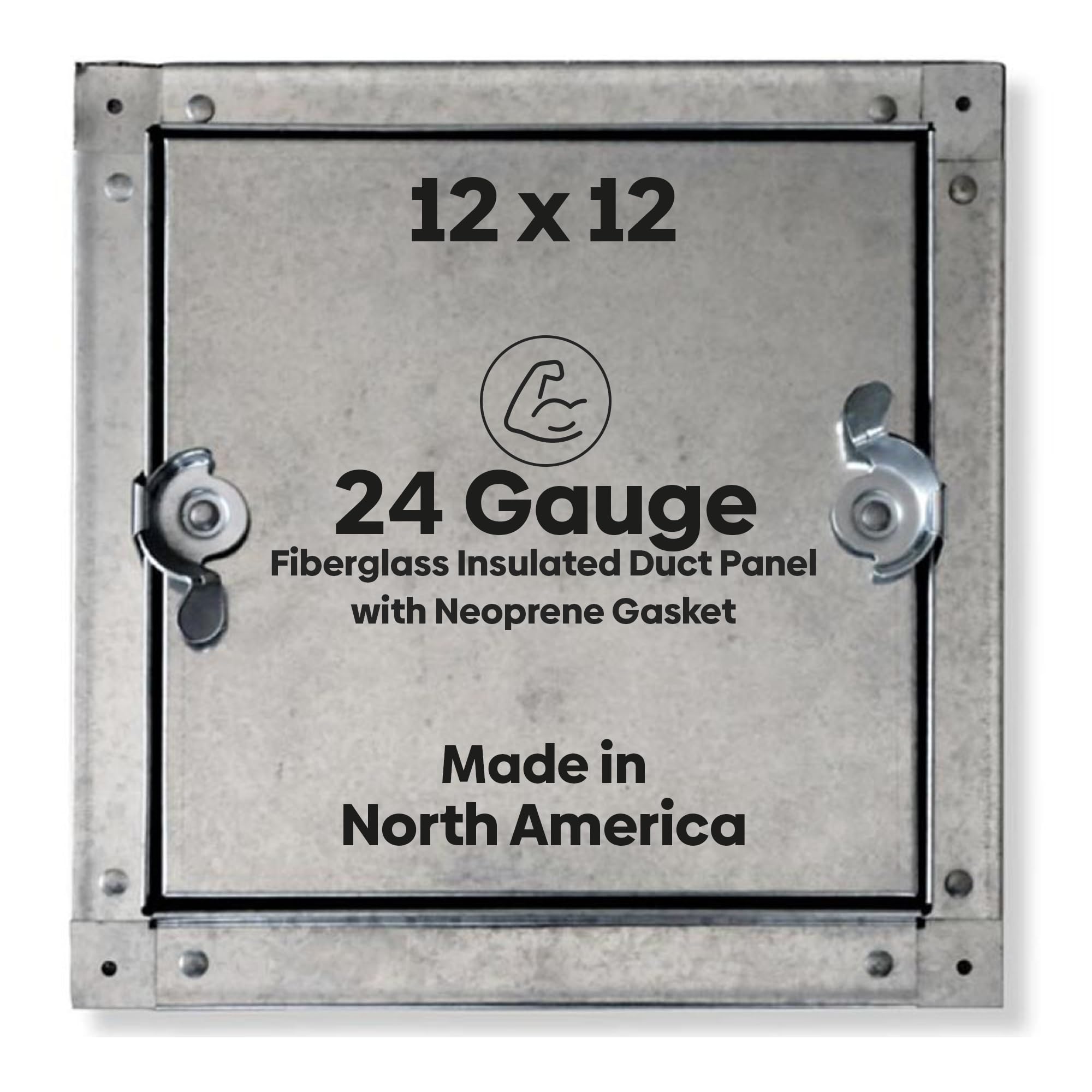 Amazon.com : Best 12" x 12" Self Stick Duct Access Door for Sheet Metal ...