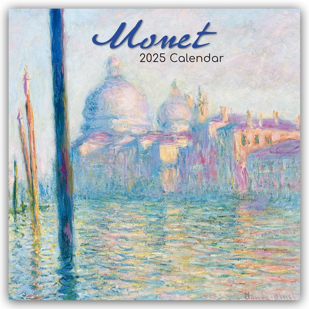 Claude Monet 2025 - 16 Month Calendar: Original Gifted Stationery ...