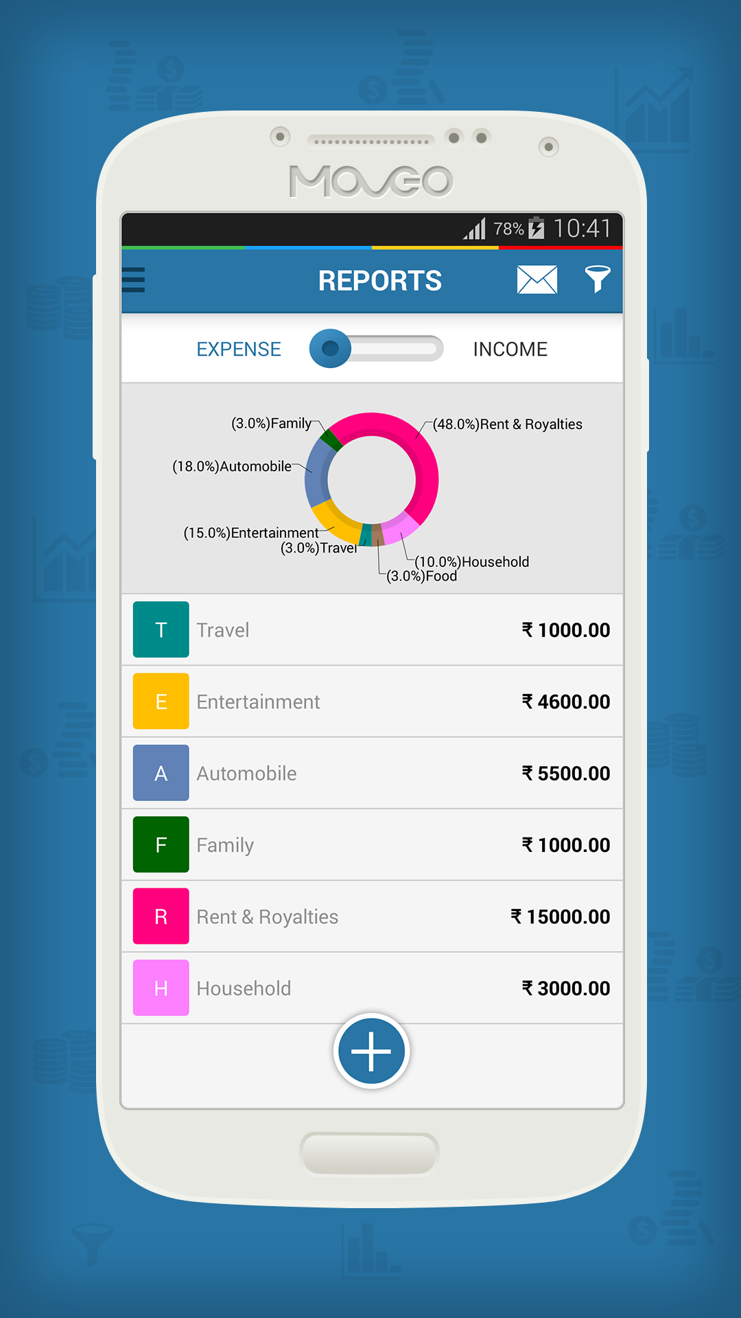 Daily Expense Manager - App on Amazon Appstore