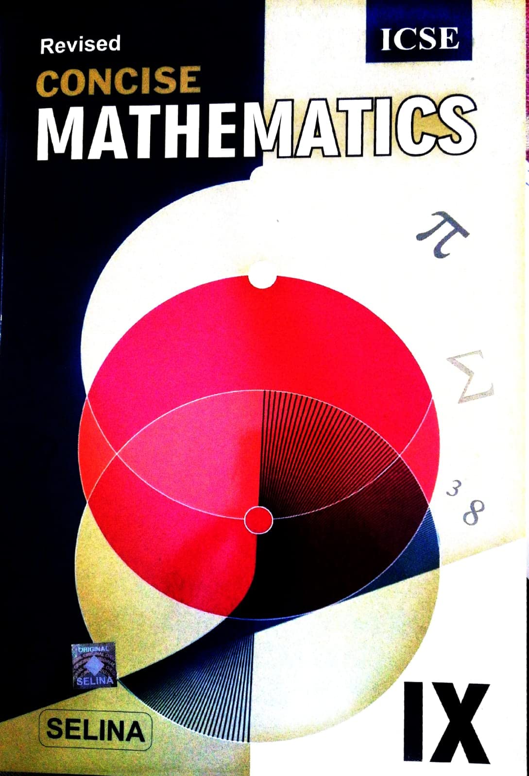 Selina Icse Concise Mathematics For Class 9 (Examination 2020-2021) : R ...