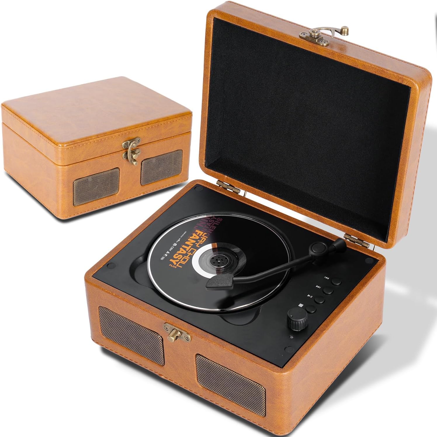 Amazon.com: Gueray CD Player with HiFi Stereo Sound Vintage CD Player ...