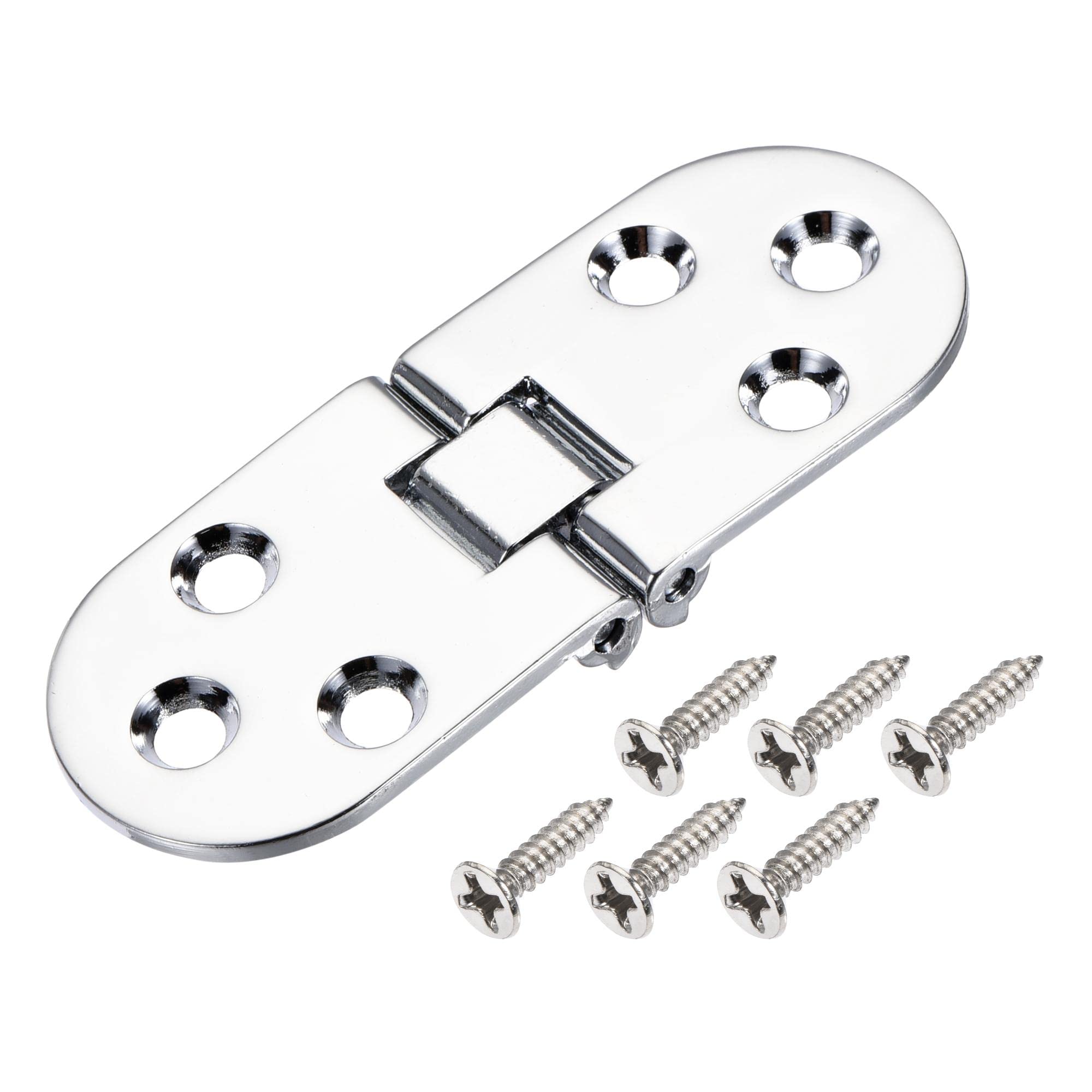 180 Degree Flush Hatch Hinges For Folding Tables With Screws 20-Pack ...