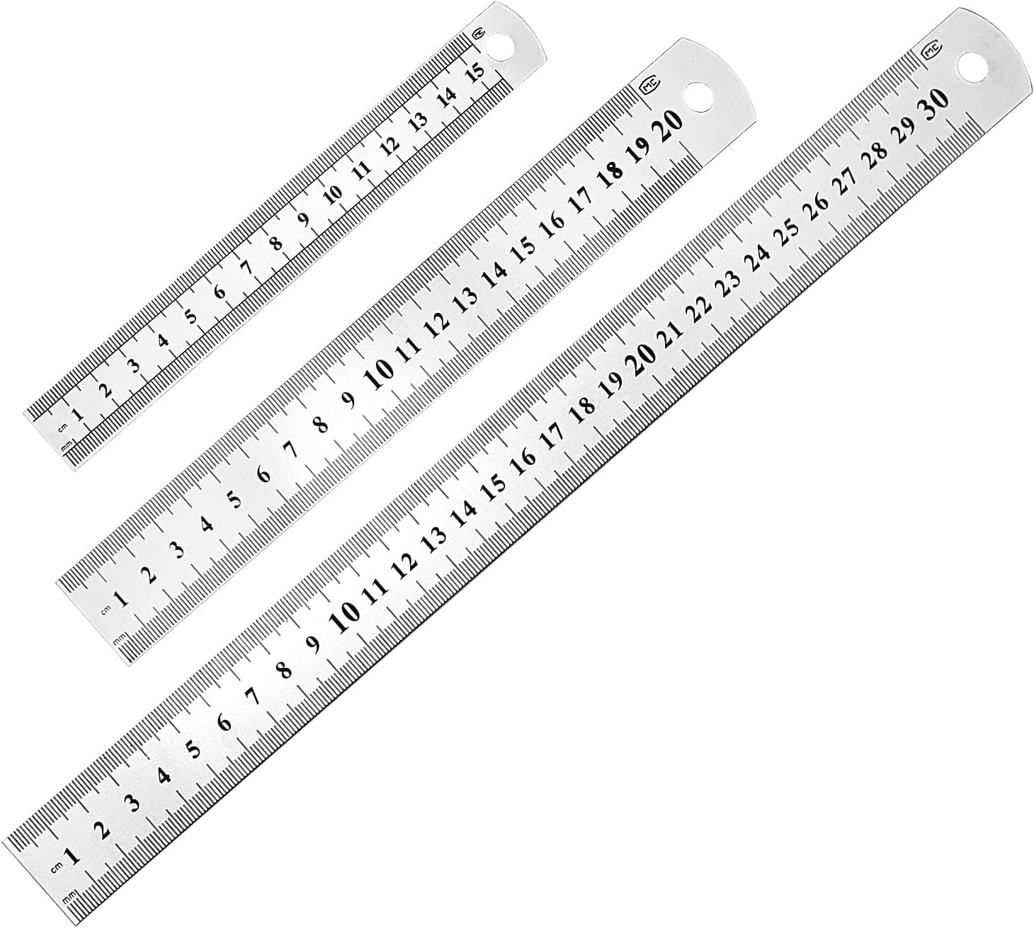Helix 12 inch 30cm Steel Ruler : Amazon.co.uk: DIY & Tools