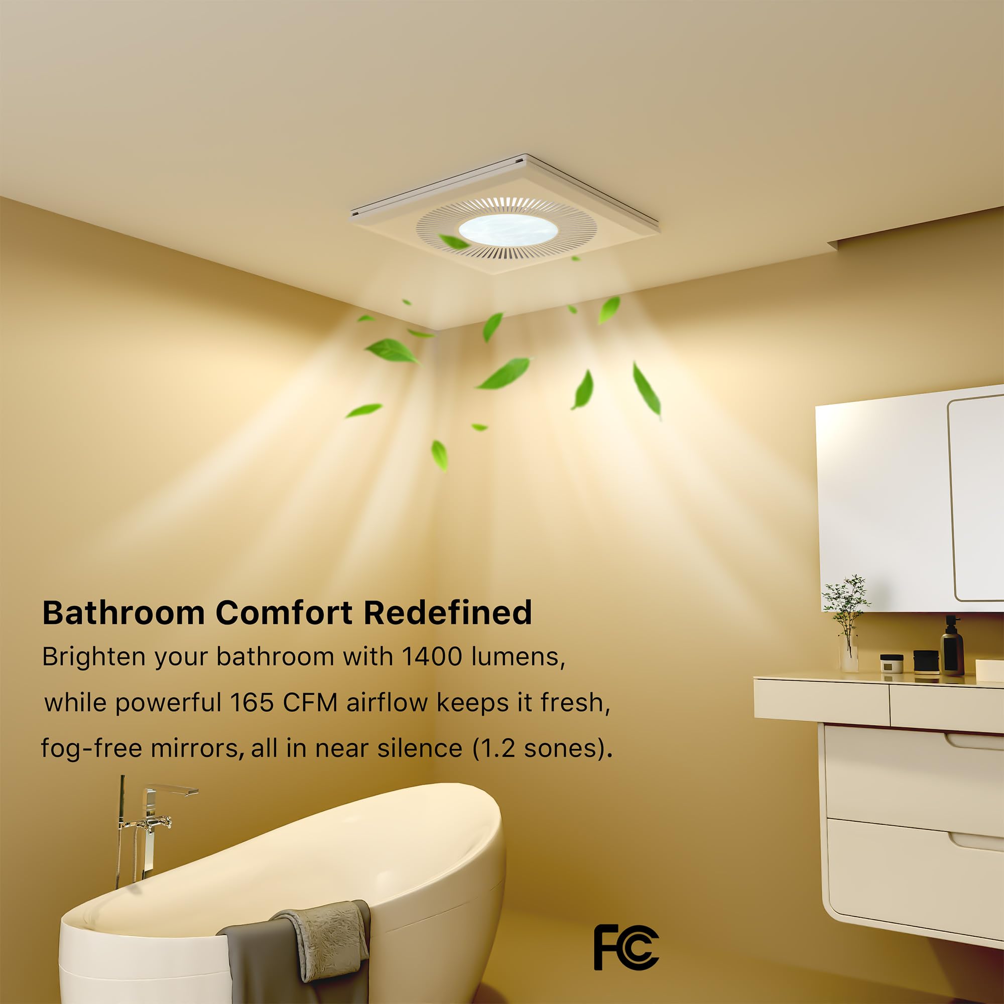 Bathroom Fan With Directional Lights Exhaust Fan Integrated Ceiling