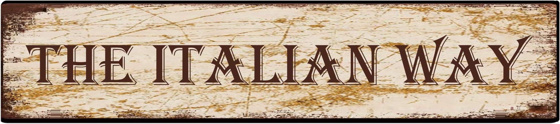 Amazon.com : Mukuko Italian Family Sign Family is Everything - La ...