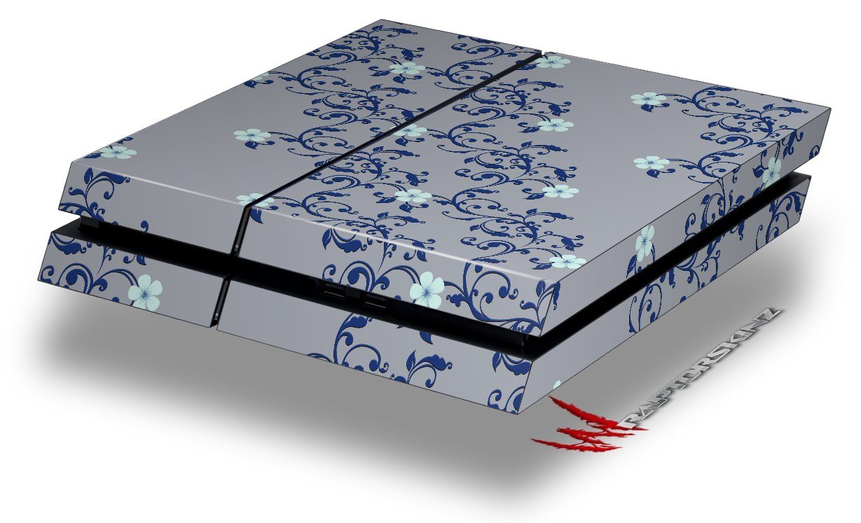 Amazon.com: Victorian Design Blue - Decal Style Skin fits original PS4 ...