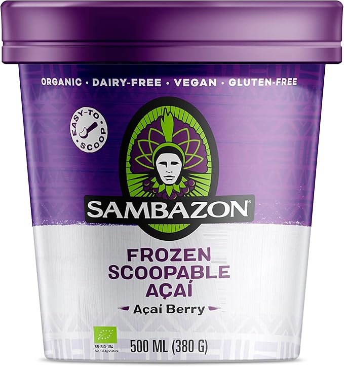 Sambazon Scoopable Acai, 500 ml : Amazon.co.uk: Health & Personal Care