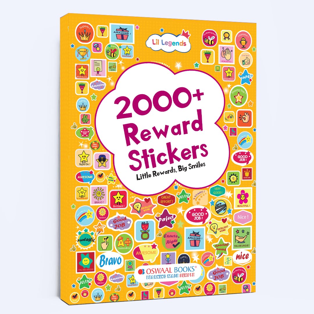 Oswaal 2000+ Reward Stickers | Perfectly Curated for Teachers and ...